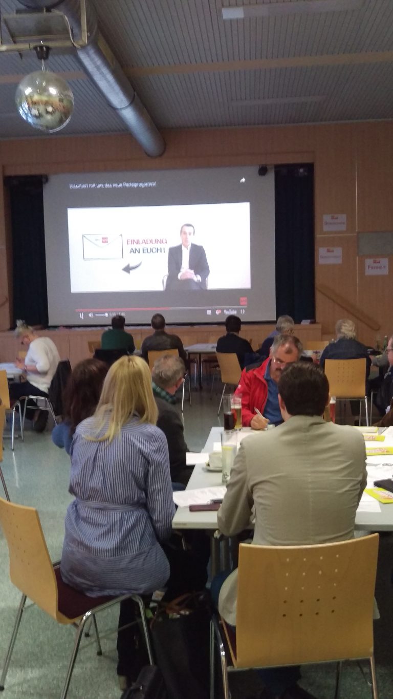 Mitmachen. Mitreden. Mitbestimmen. – Programmdiskussion im Bezirk ...